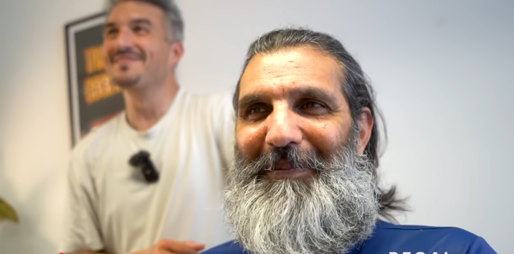 His Long Hair and Beard Gets Cut Off! A Crazy Transformation ...